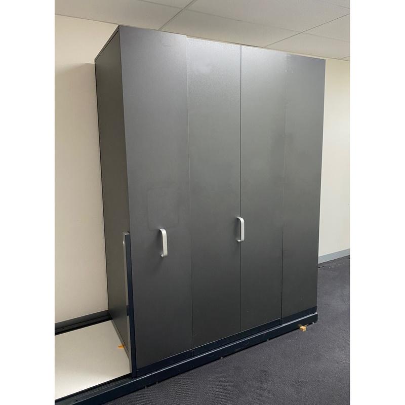 Compactus 4 bays - 900 x 400 x 2350 SOLD - Canterbury Used Office Furniture