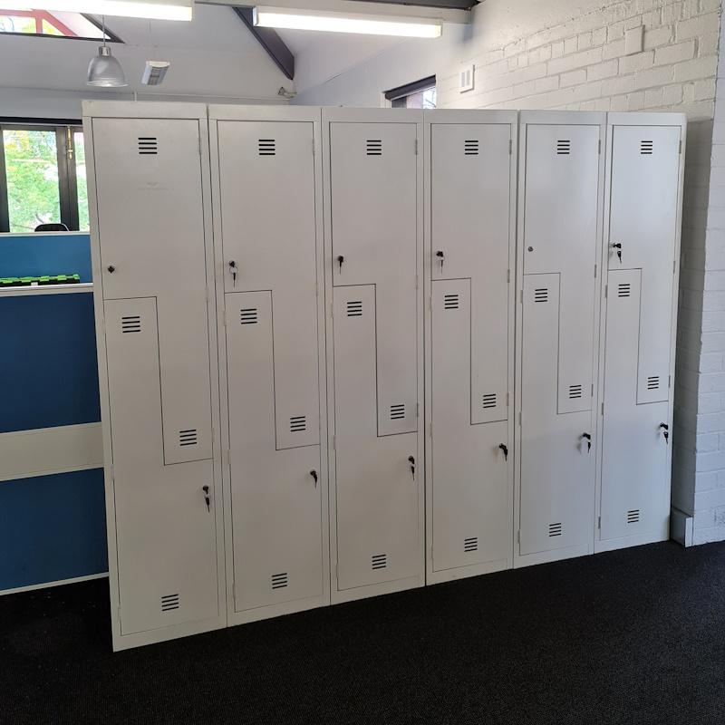 2 Doors Locker - SOLD - Canterbury Used Office Furniture