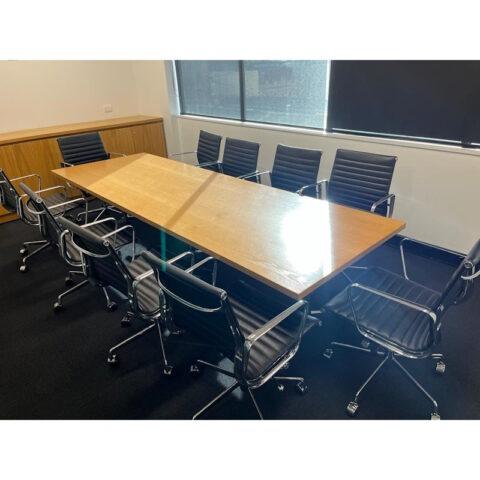 Boardroom Table - 3000 x 1000 - SOLD - Canterbury Used Office Furniture