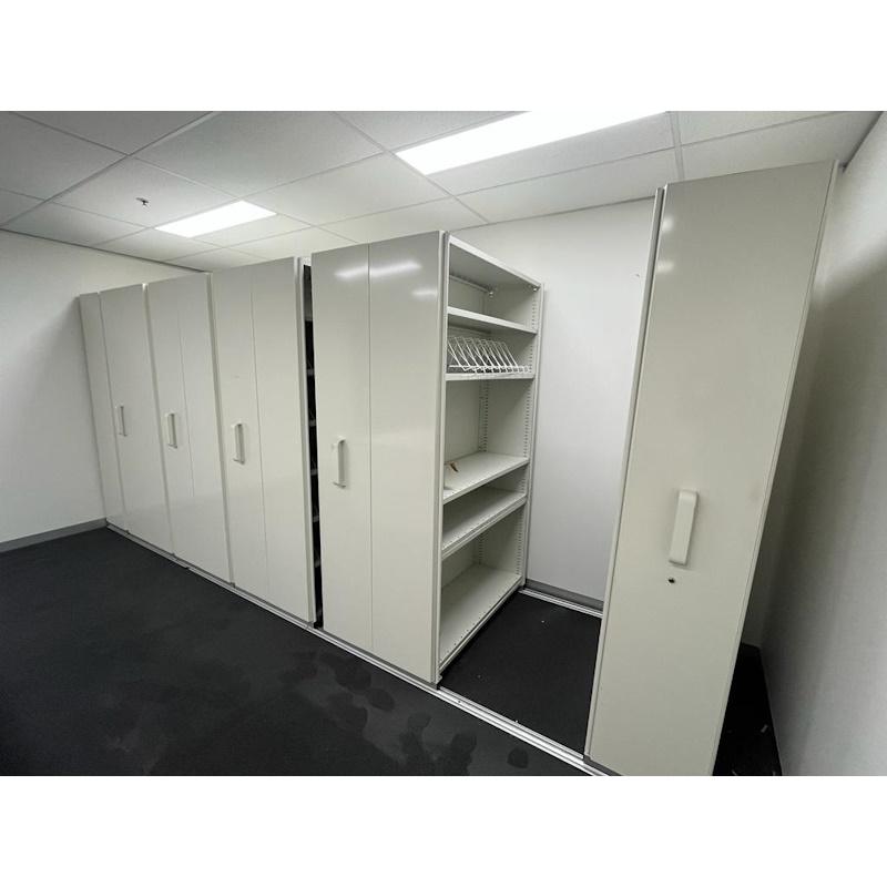 Compactus 9 bays - 900 x 2200 - SOLD - Canterbury Used Office Furniture