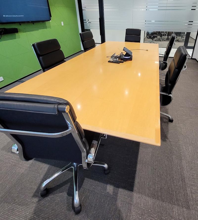 Boardroom Table - 3190 x 1490 - SOLD - Canterbury Used Office Furniture