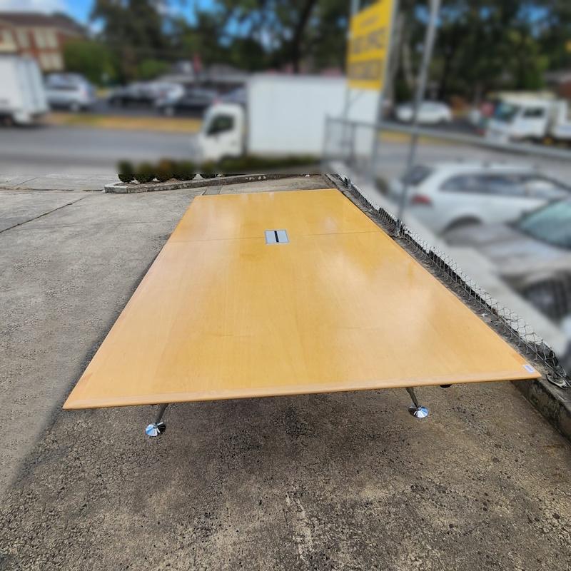 Boardroom Table - 3190 x 1490 - SOLD - Canterbury Used Office Furniture