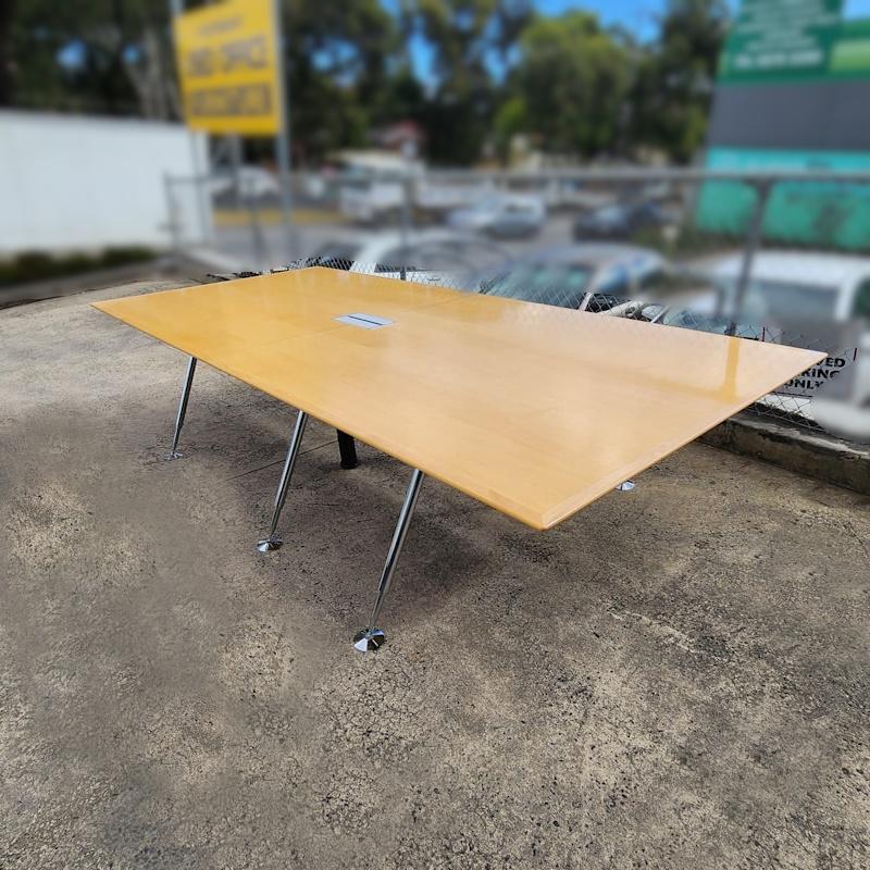 Boardroom Table - 3190 x 1490 - SOLD - Canterbury Used Office Furniture