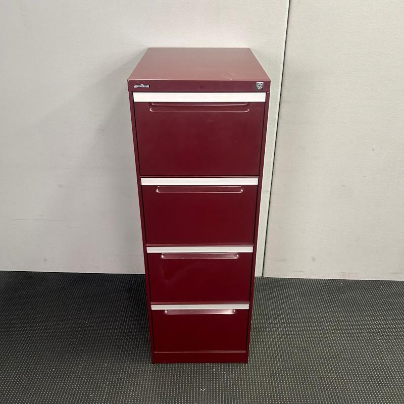 4 Drawer Filing Cabinet Brownbuilt - SOLD - Canterbury Used Office ...