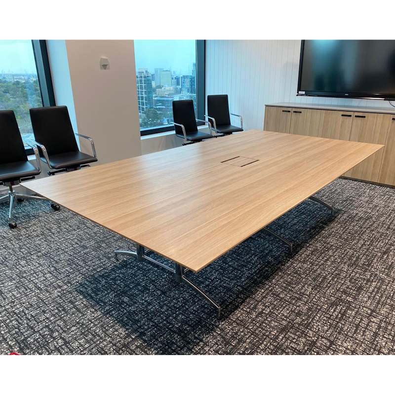 Boardroom Table - 3000 x 1600 - SOLD - Canterbury Used Office Furniture