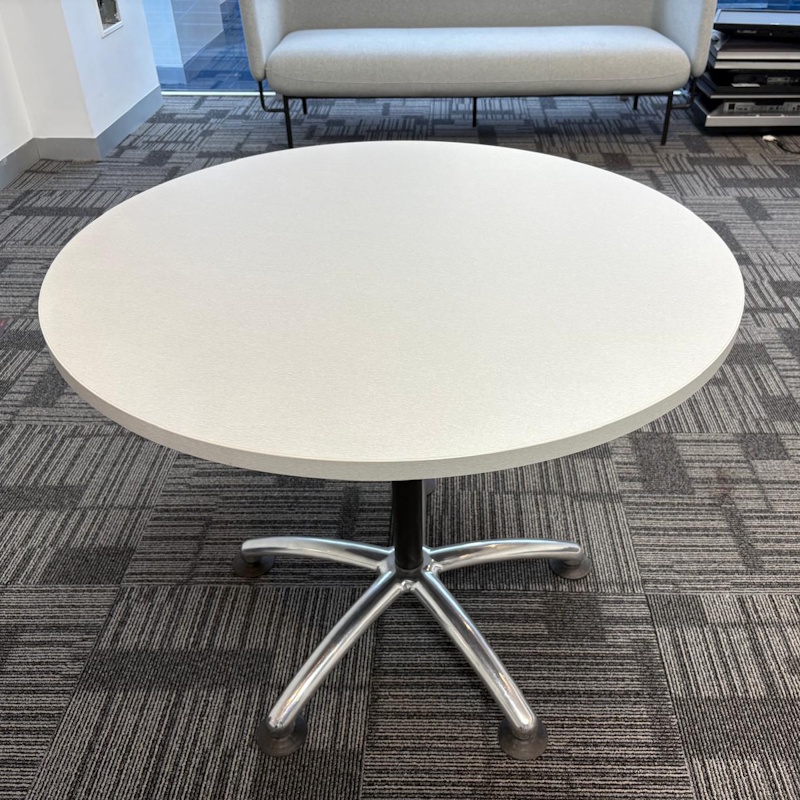 Round Table 900mm in Diameter - SOLD - Canterbury Used Office Furniture